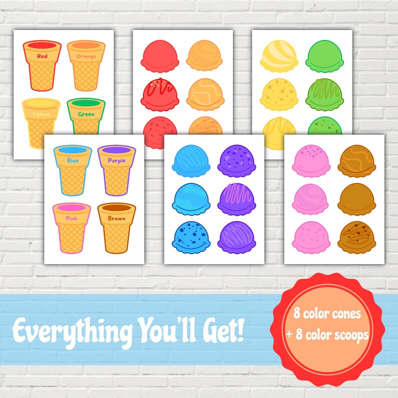 Color Matching Activity for Kids | Fun Printable Games | Learning ...