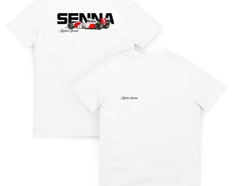 Aryton Senna Shirt. Senna T-shirt, Ayrton Senna Shirt, Racing Shirt, Motorsport Lover Top, Drag ...