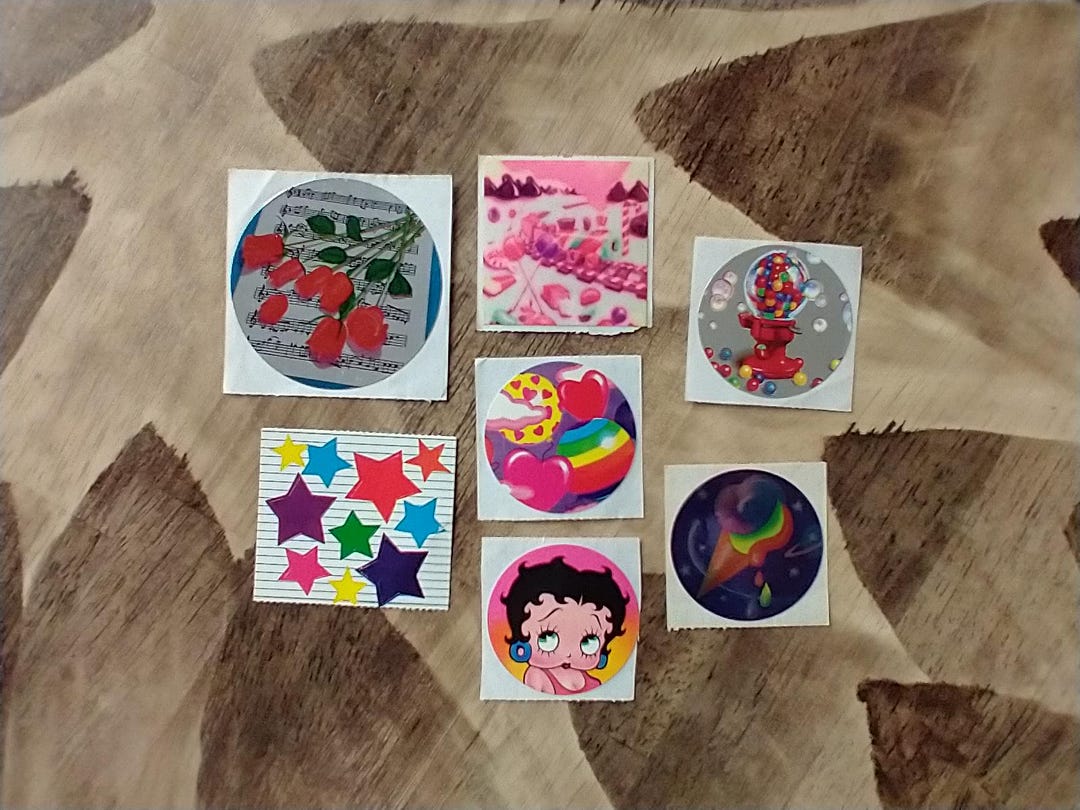 Lisa Frank Sticker Pack - 7 Original Stickers (1983–1984) - Etsy