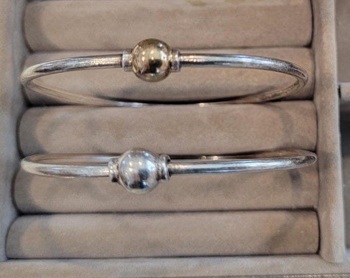 Cape Cod Beach Ball Bracelet (2pc) Size 6.5 Inches - Etsy