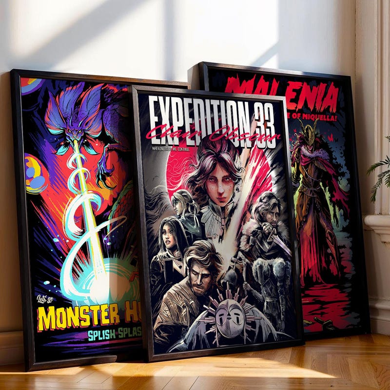 Video Game Posters 12x18 - Etsy