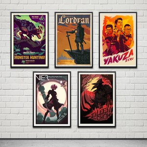 The League Recruitment Poster: Video Game Propaganda Art - Etsy