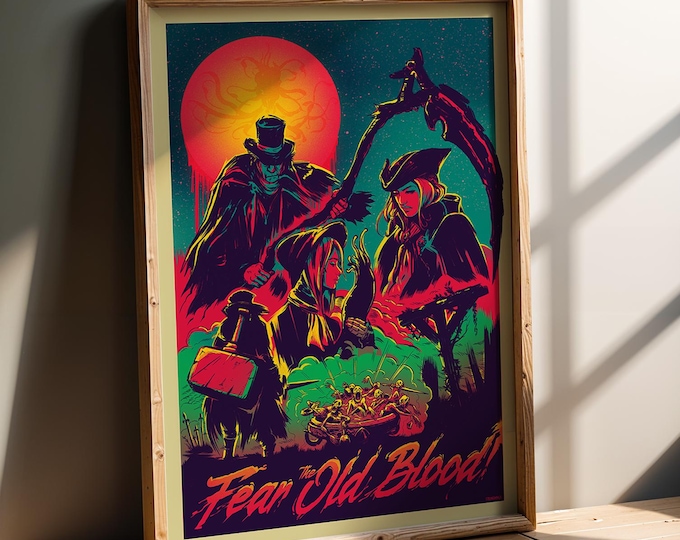 NIGHTMARE FRONTIER Video Game Poster, Video Game Wall Art, Video Game ...