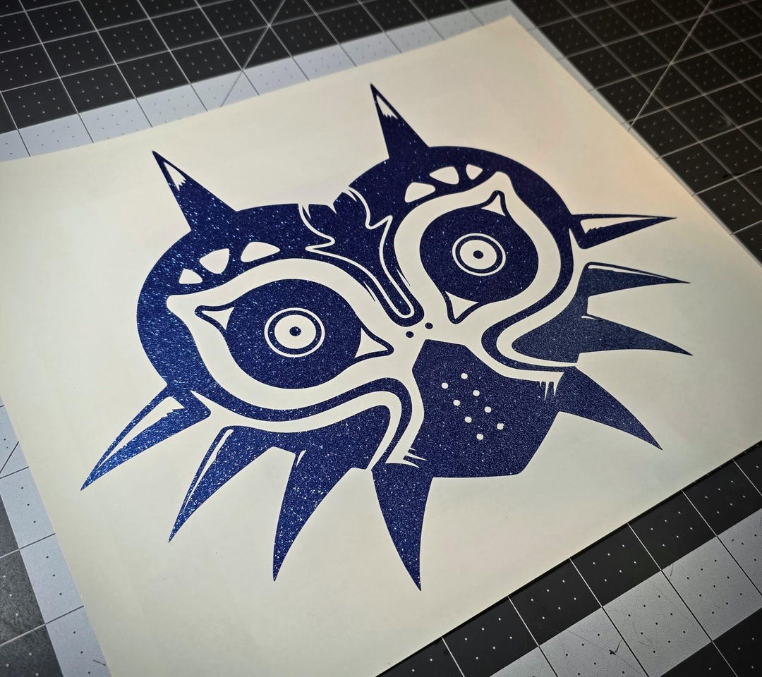 Majora's Mask Vinyl Decal | Laptop Decal Car Window Bumper Sticker ...