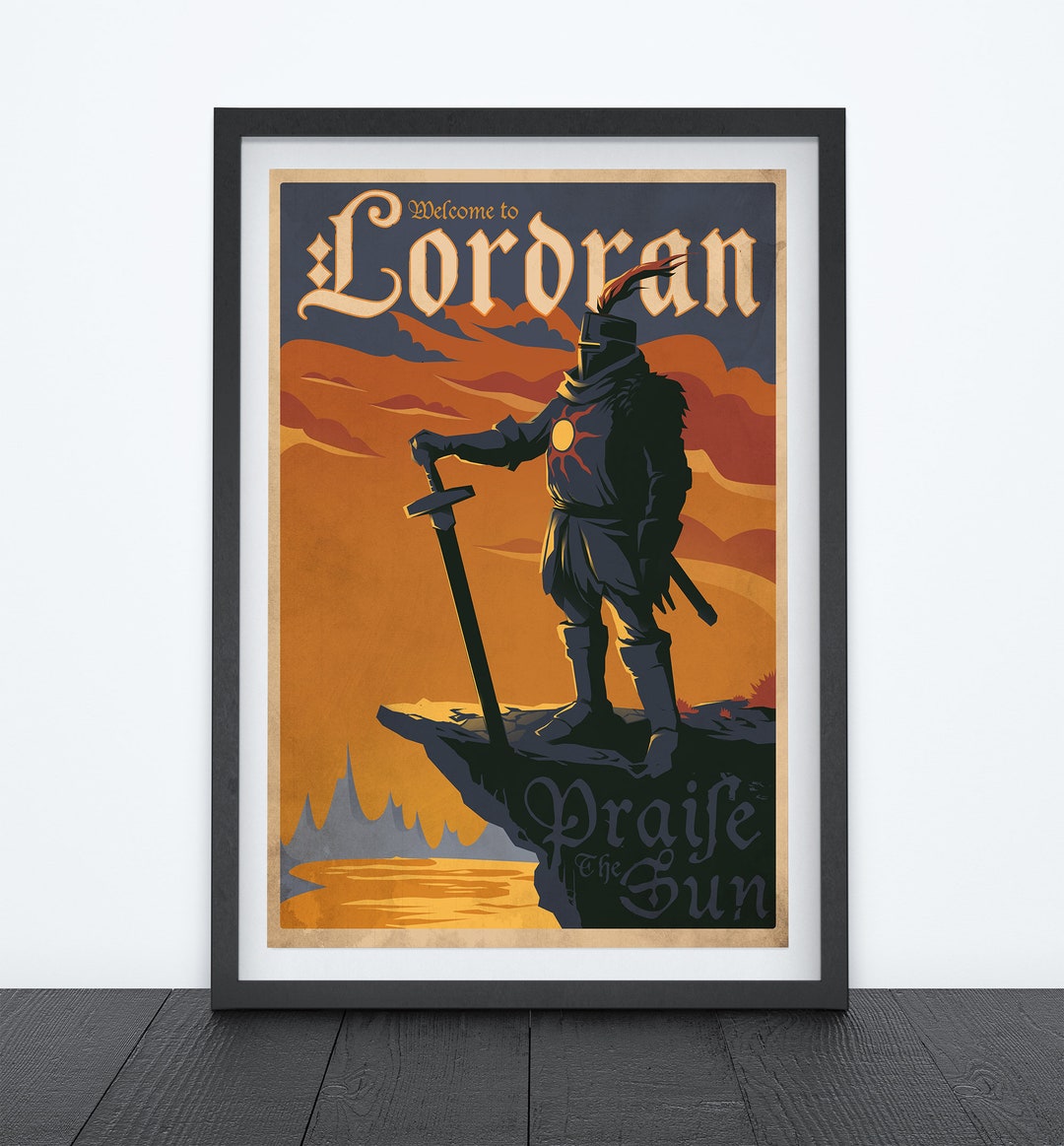 WELCOME TO LORDRAN Video Game Poster, Travel Poster, Gaming Poster ...