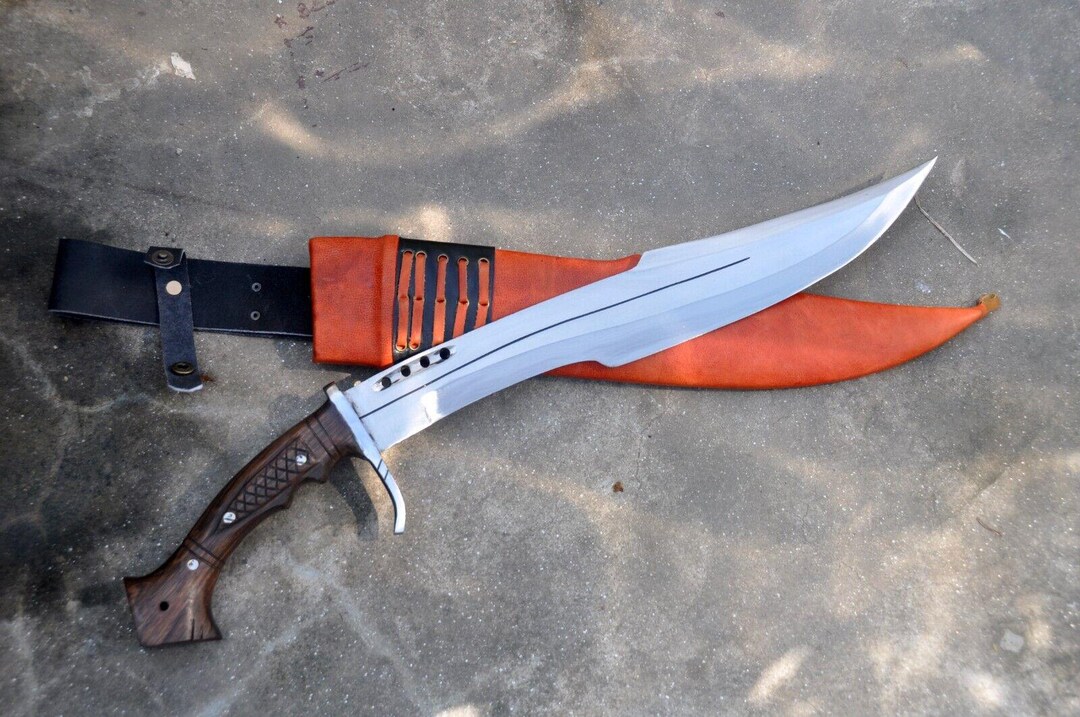 SPARTAN MACHETE | Truck Leaf-full Tang-balance |18 Inches Long Blade ...