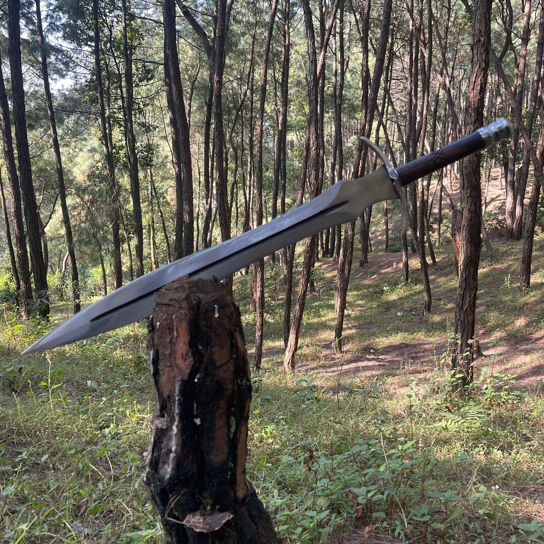 Machete Sword Knife |jeep Leaf Spring | 20 Inches Handmade Viking Sword ...