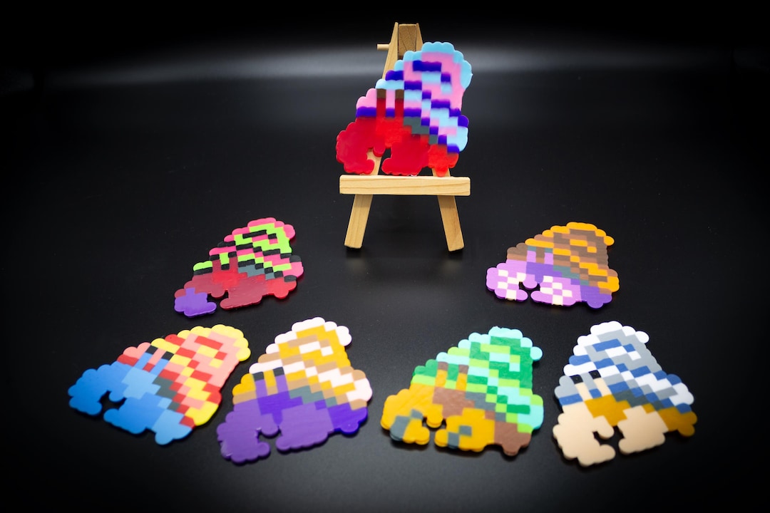 Mini Pixel Hermit Crab - Etsy