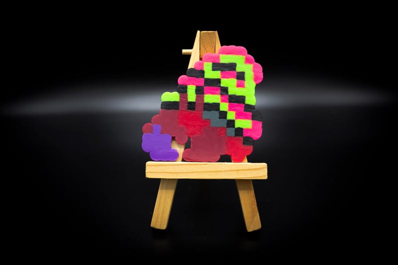 Mini Pixel Hermit Crab - Etsy