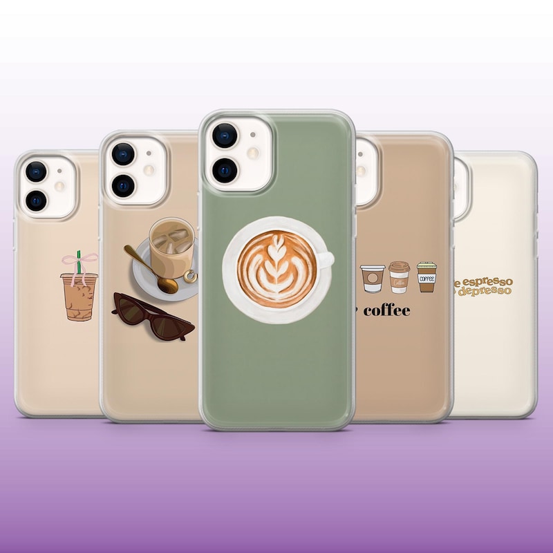 Latte Phone Case - Etsy