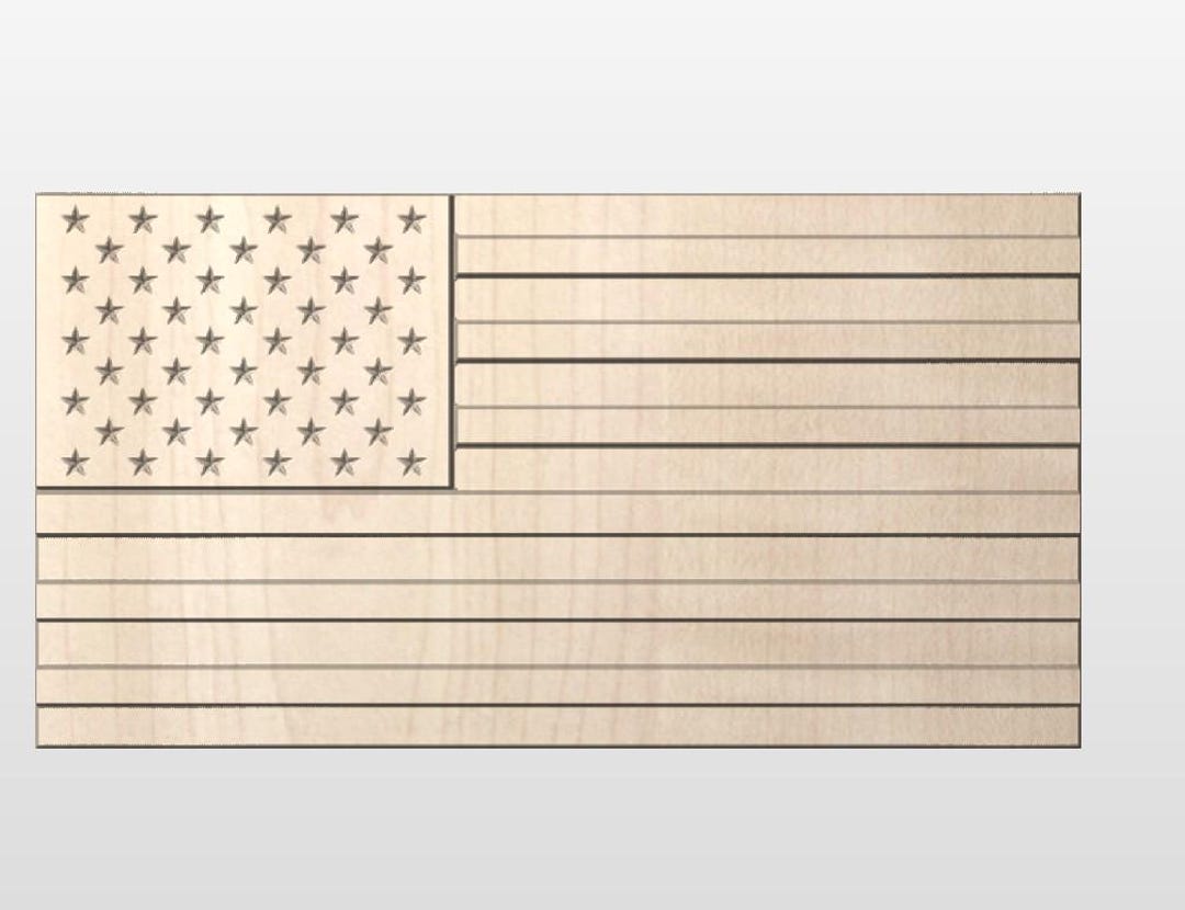American Flag Files for CNC - Etsy