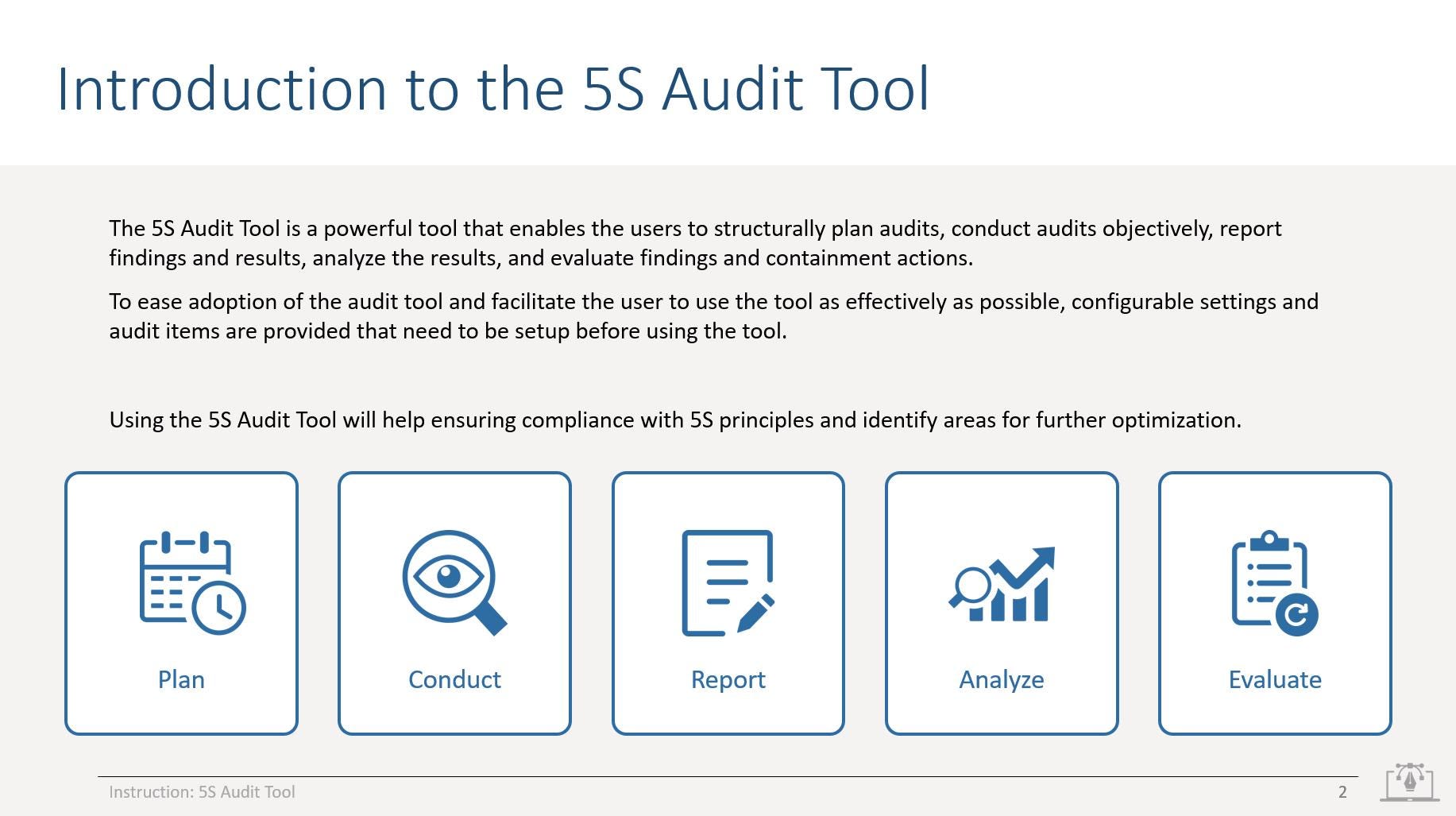5S Audit Tool - Etsy