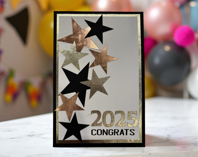 Handmade 2025 Graduation Card - Etsy