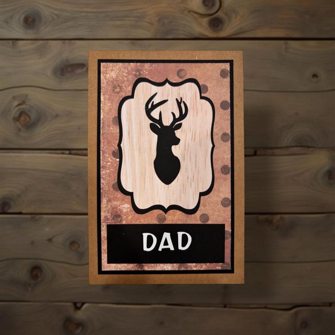 Handmade Happy Fathers Day Card - Etsy