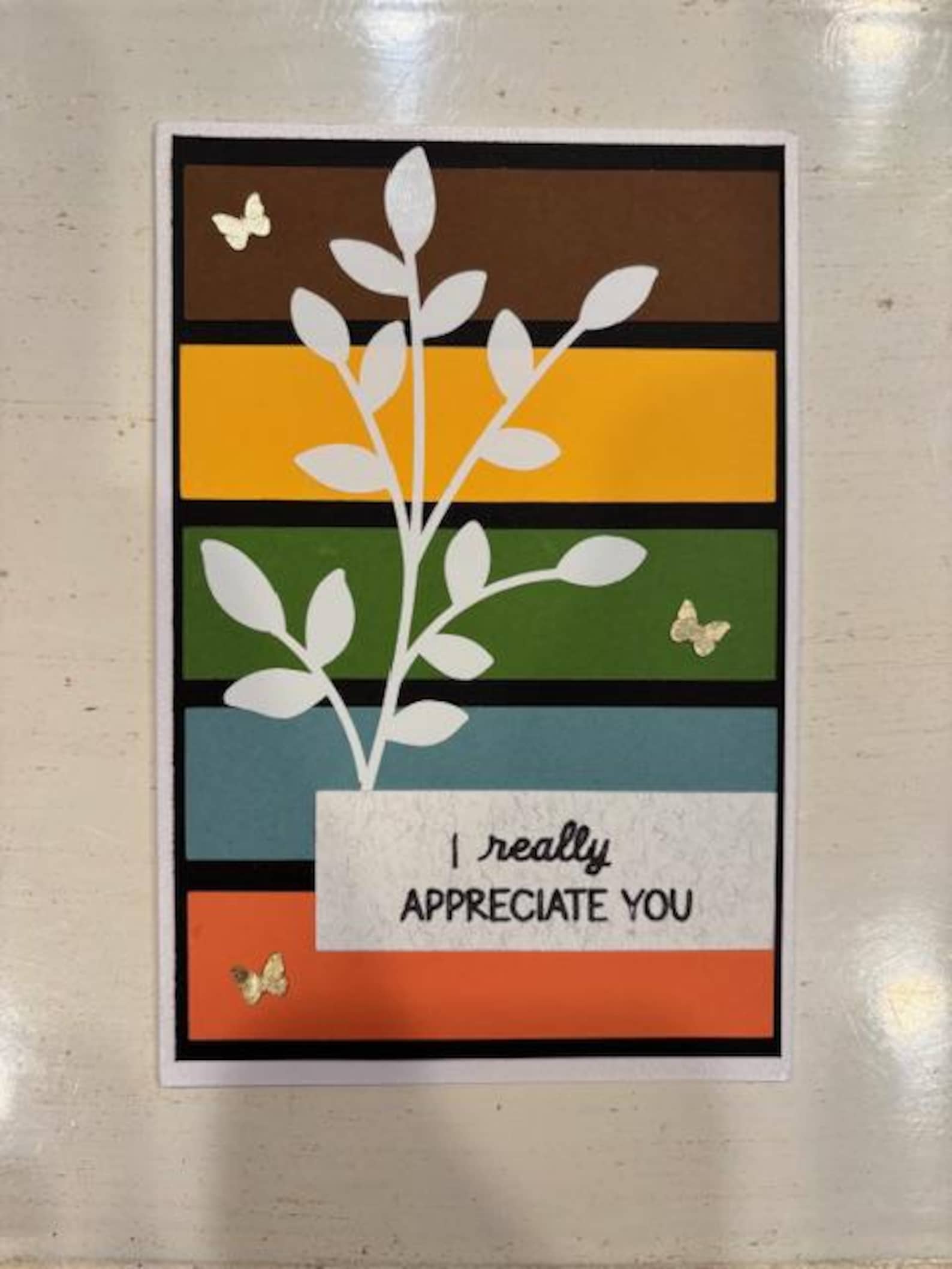 Thank You / I Appreciate You Card - Etsy