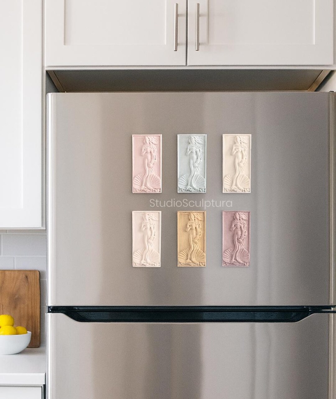 The Birth of Venus Refrigerator Magnet | Handmade Classical Art Fridge ...