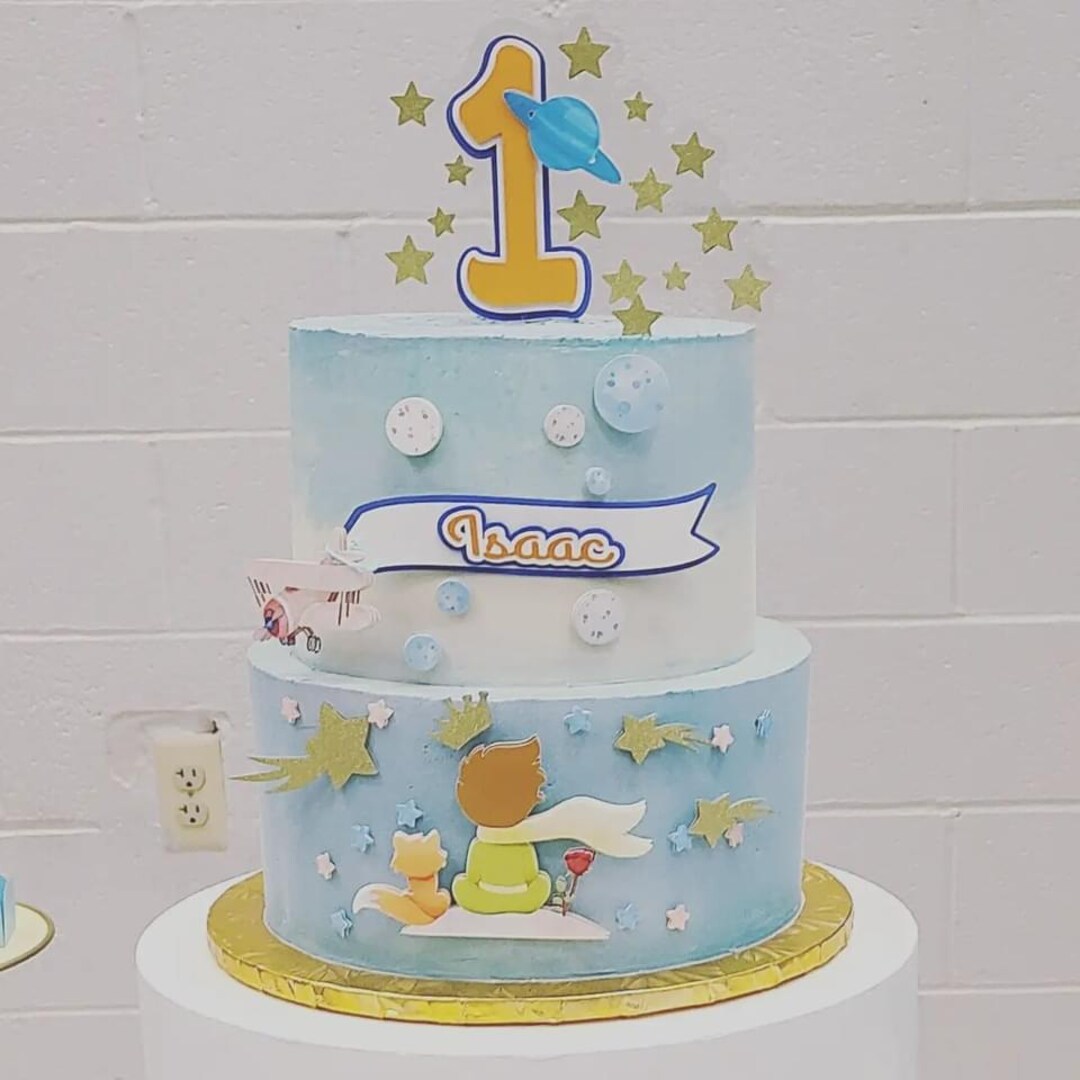 Little Prince Cake Topper: Birthday Baby Shower Party Decor - Etsy