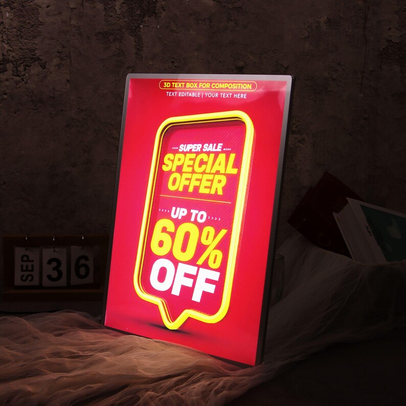 Custom LED Light Box, Personalized Ultra-thin Poster Frame, Movie ...