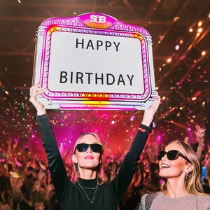 Custom LED Message Board Sign - Birthday Party Decor, Night Club VIP ...