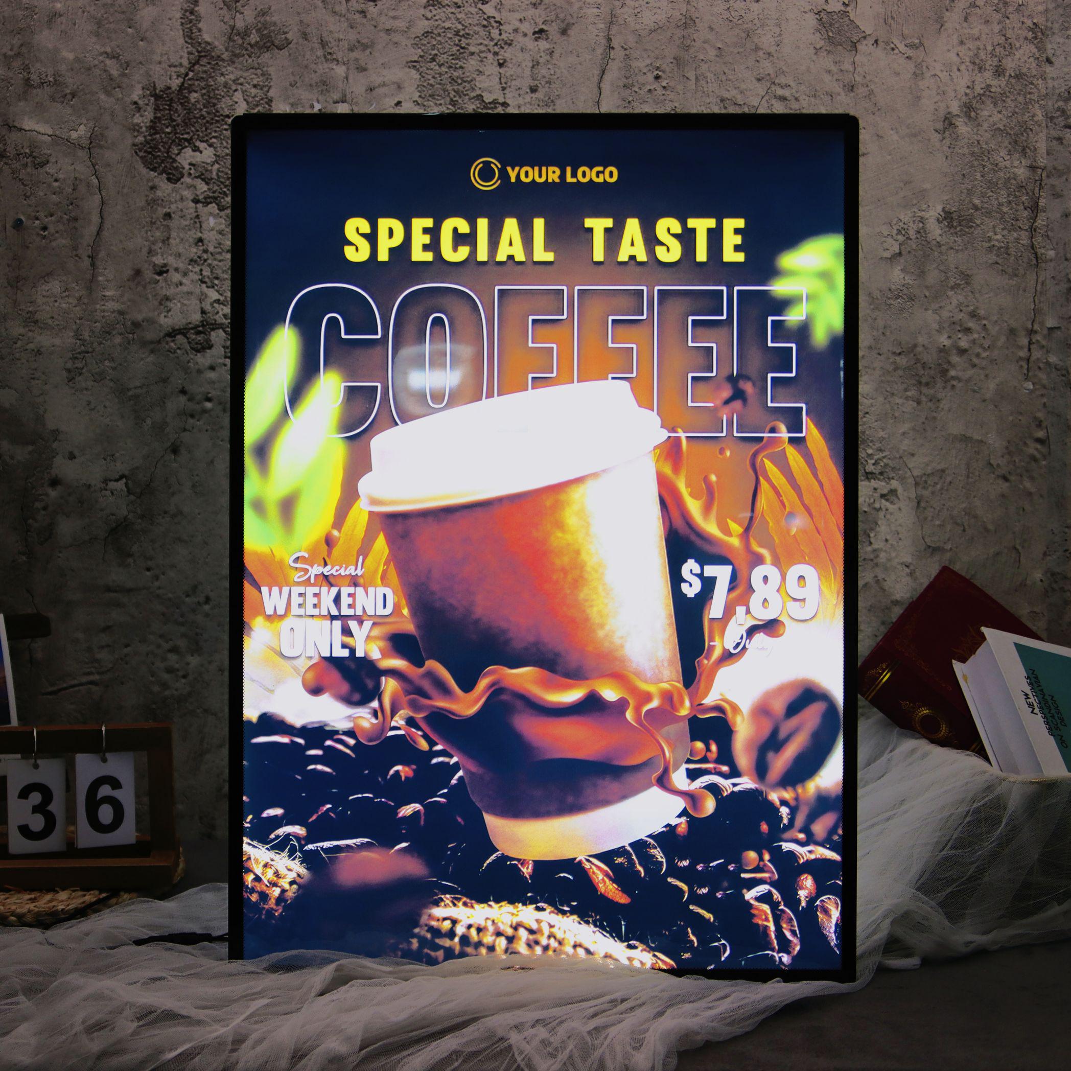Personalized Ultra-thin LED Light Box, Custom Movie Poster Light Gift ...