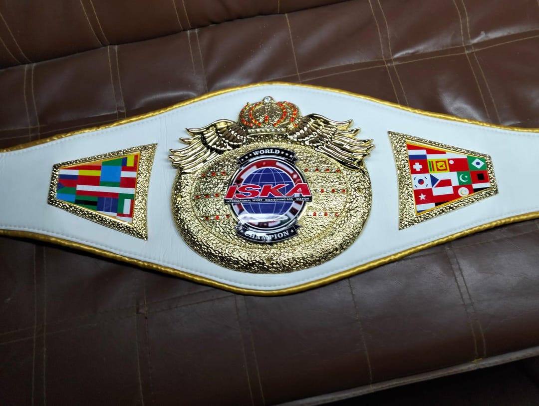 Boxing Championship Belt 3D Design | Custom Zinc Alloy Belt 8mm Thick ...