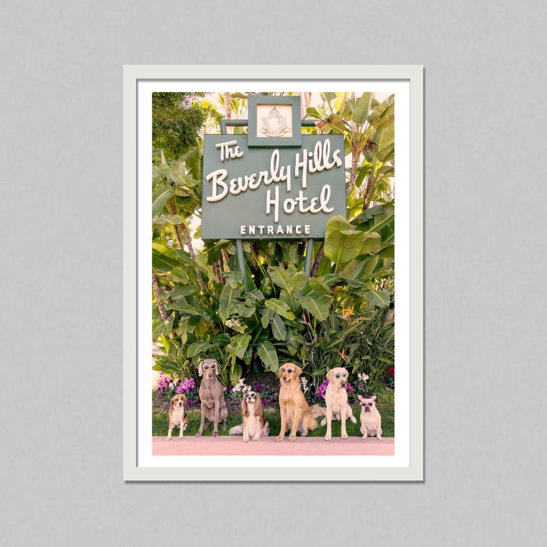 Digital Download - Beverly Hills Wall Art , Beverly Hills Print ...