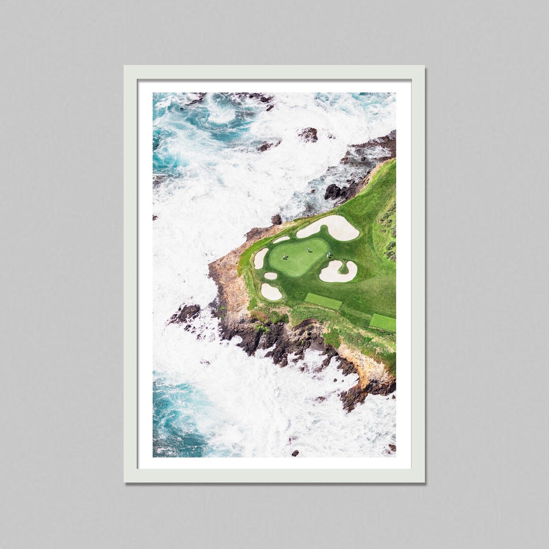 Digital Download - Pebble Beach Wall Art , Pebble Beach Print , Pebble ...