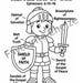 Armor of God Coloring Page – Ephesians 6:10-18 | Bible School PDF ...