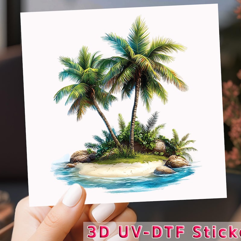 Uv Dtf Palm Tree Wraps - Etsy