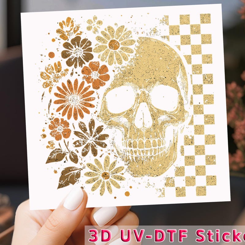Gothic Uv Dtf Sticker - Etsy