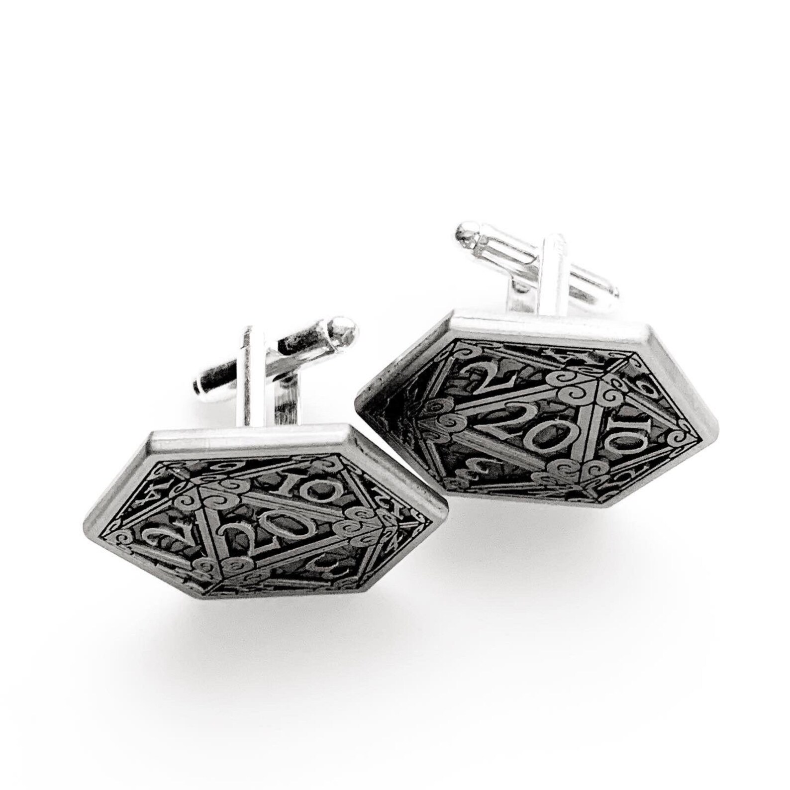 D20 Cufflinks Dungeons and Dragons Geek Wedding D&D Cuff Links Nerd ...