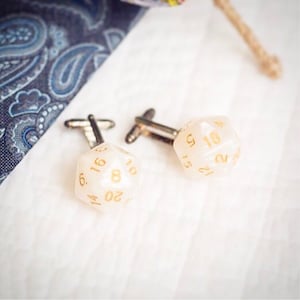 D20 Cufflinks Dungeons and Dragons D&D Wedding Dungeon Master Gift - Etsy