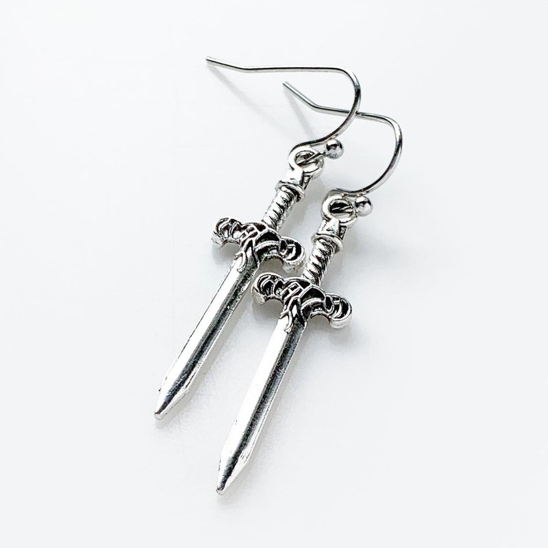 Sword Earrings - Etsy