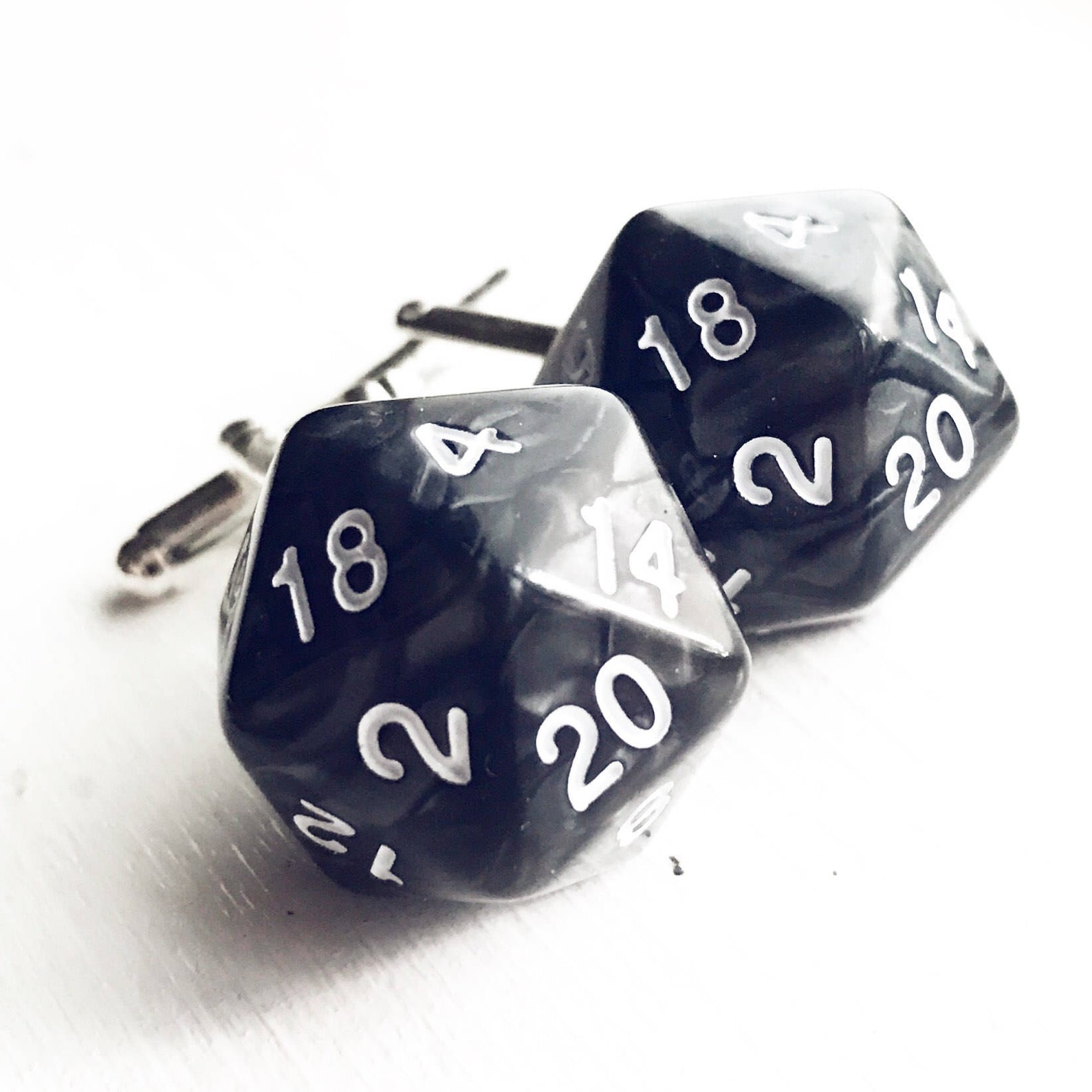 D20 Cufflinks Dungeons and Dragons D&D Dungeon Master Gift - Etsy