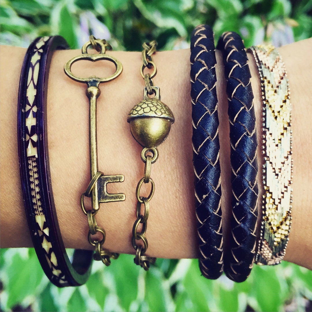 Skeleton Key Bracelet Bronze Key Jewelry - Etsy