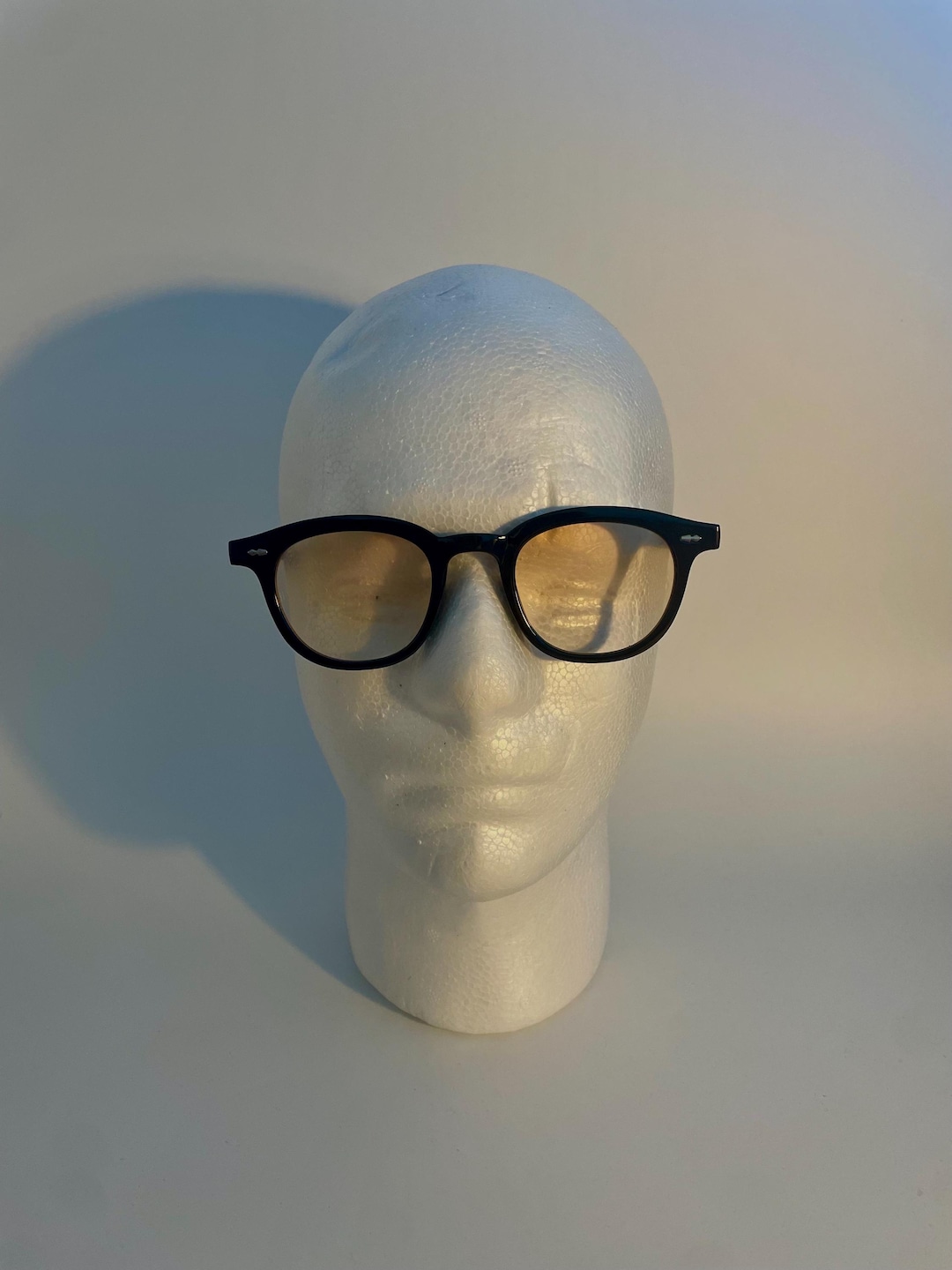 Minimalist Sunglasses With an Old-money Style and Beige Lenses. A Gift ...