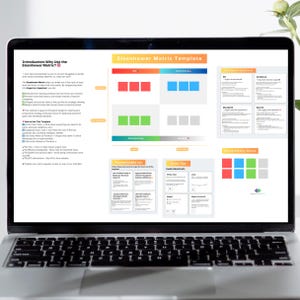 Eisenhower Matrix Template | Task Prioritization Planner | Time ...
