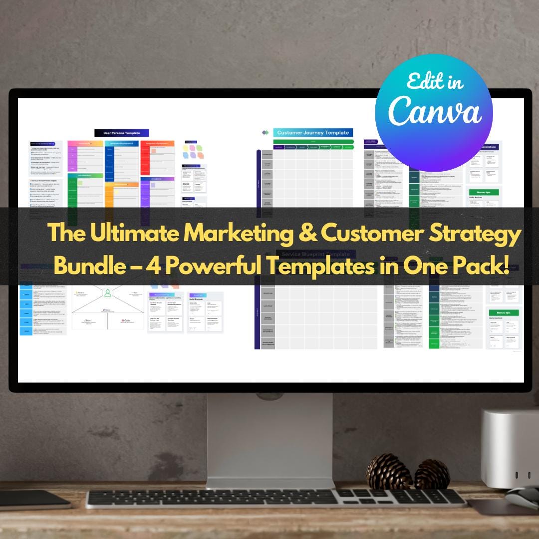 The Ultimate Marketing & Customer Strategy Bundle – 4 Powerful ...