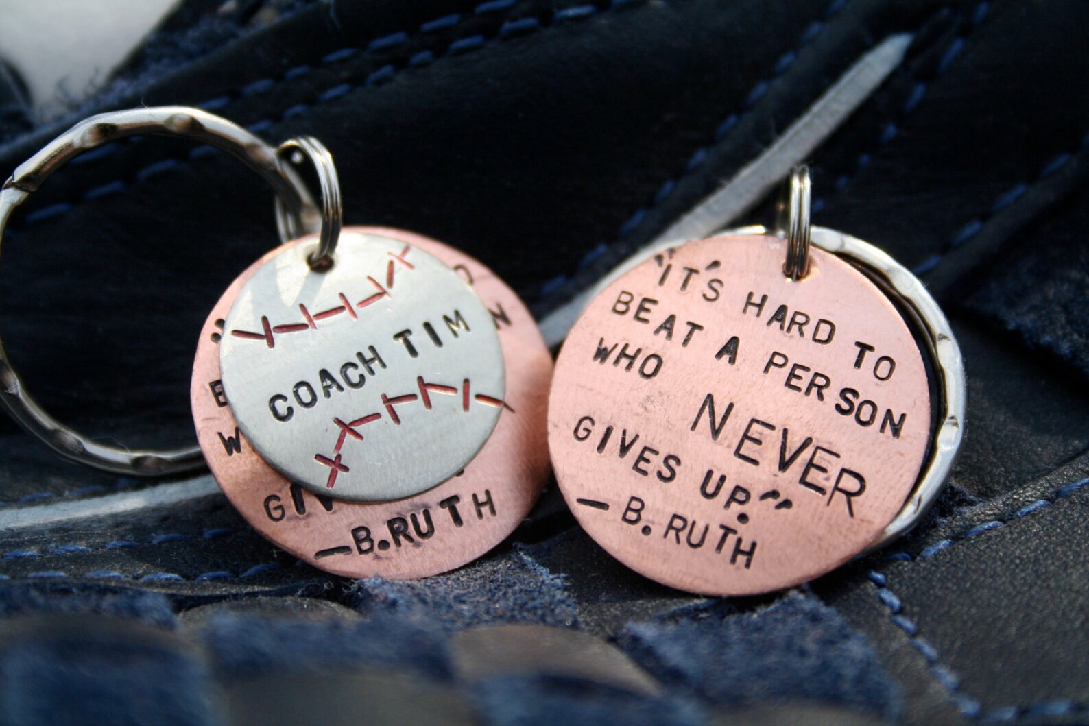 Baseball Player/coach Keychain | Etsy