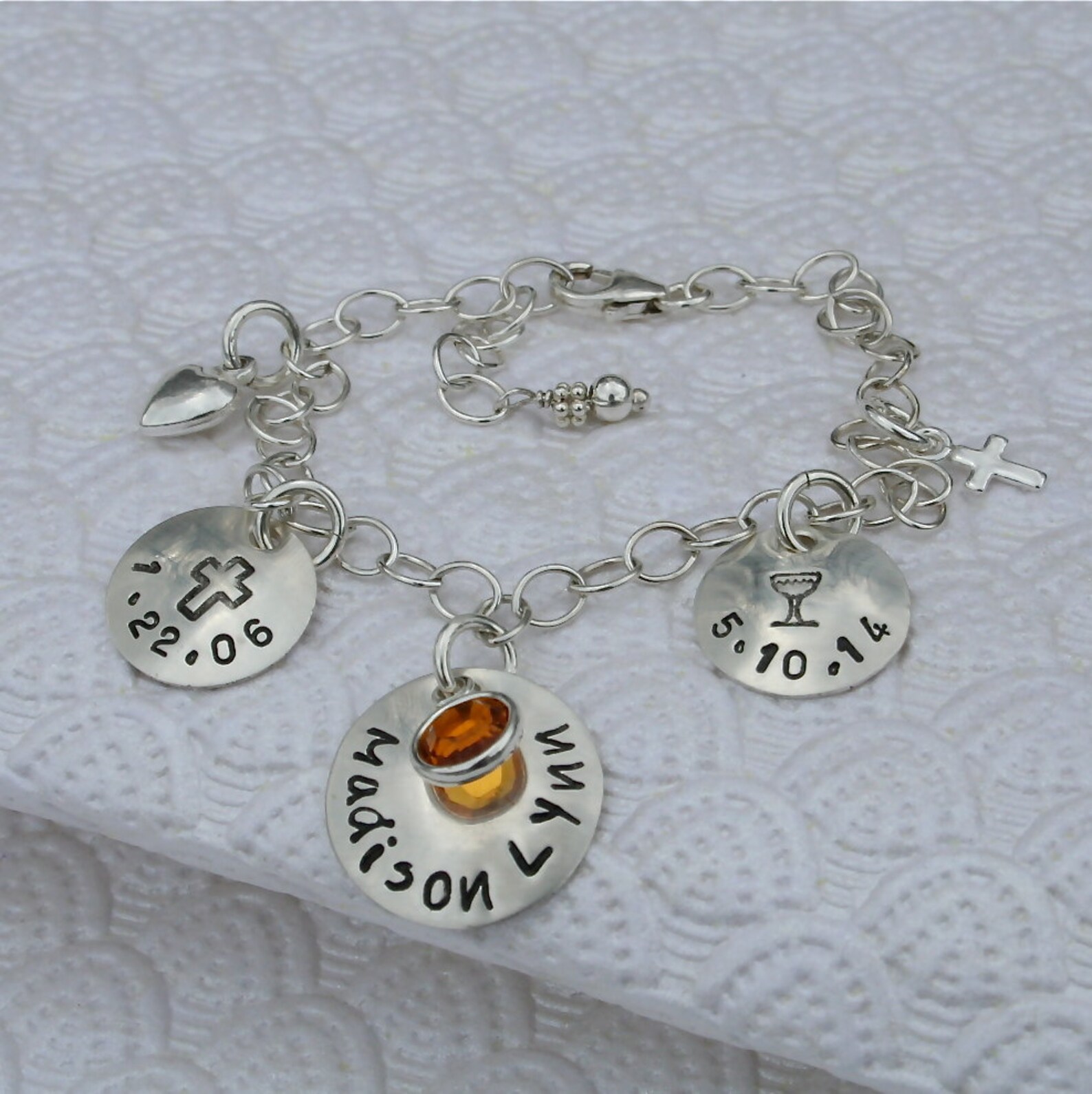 Communion Bracelet/confirmation Bracelet/sacrament Bracelet/in | Etsy