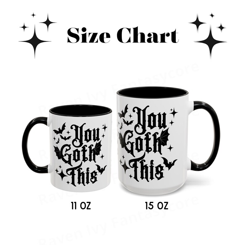 You Goth This Personalized Coffee Cup, Gothic Custom Name Ceramic Tea ...