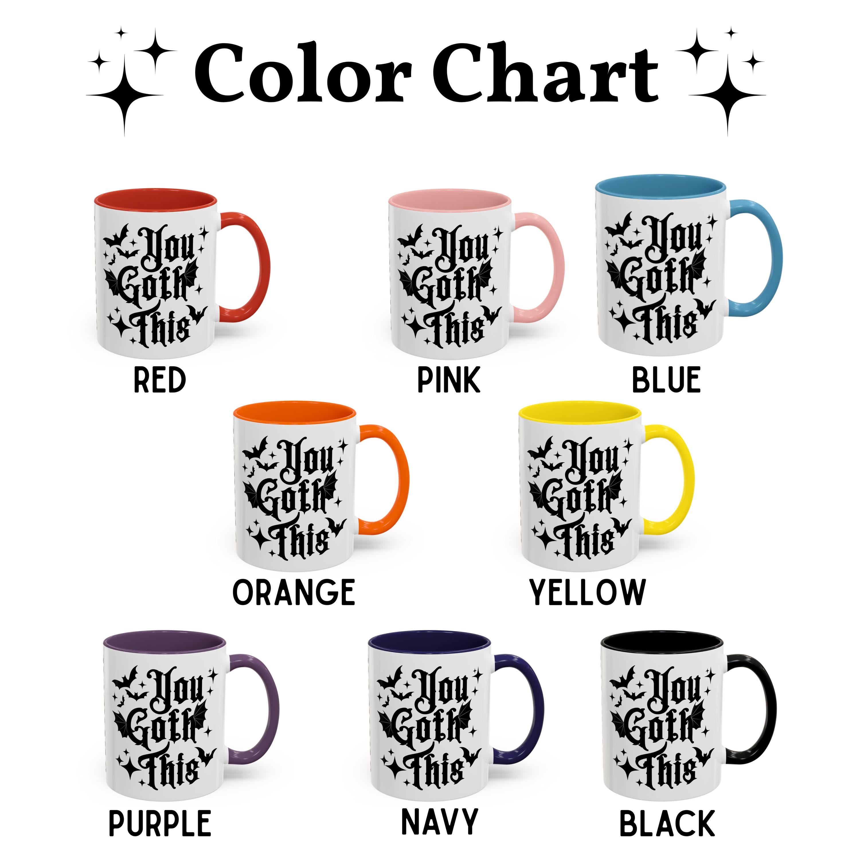 You Goth This Personalized Coffee Cup, Gothic Custom Name Ceramic Tea ...