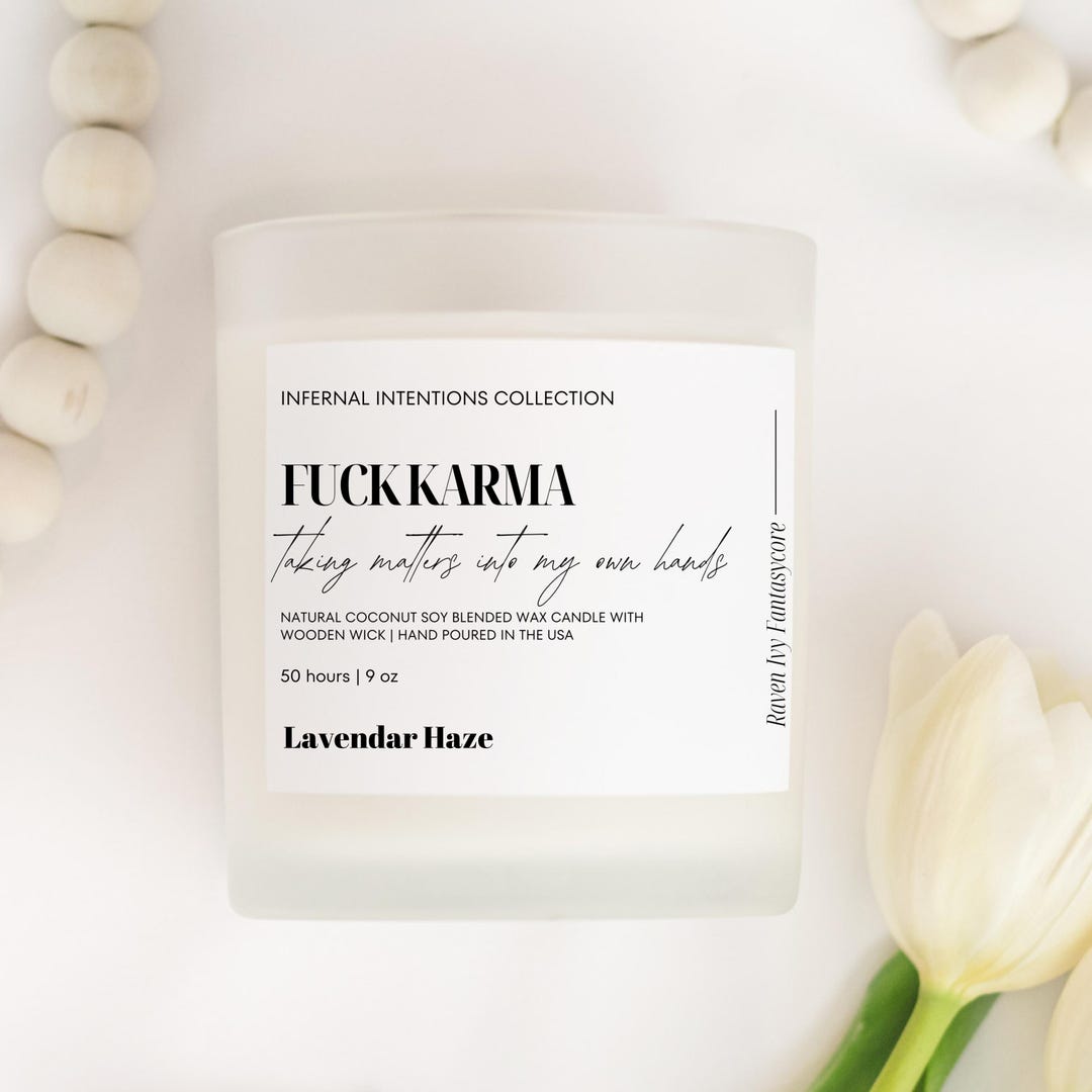 Humor Karma Candle, Witch Gifts, Spell Candles, Candle Magick ...