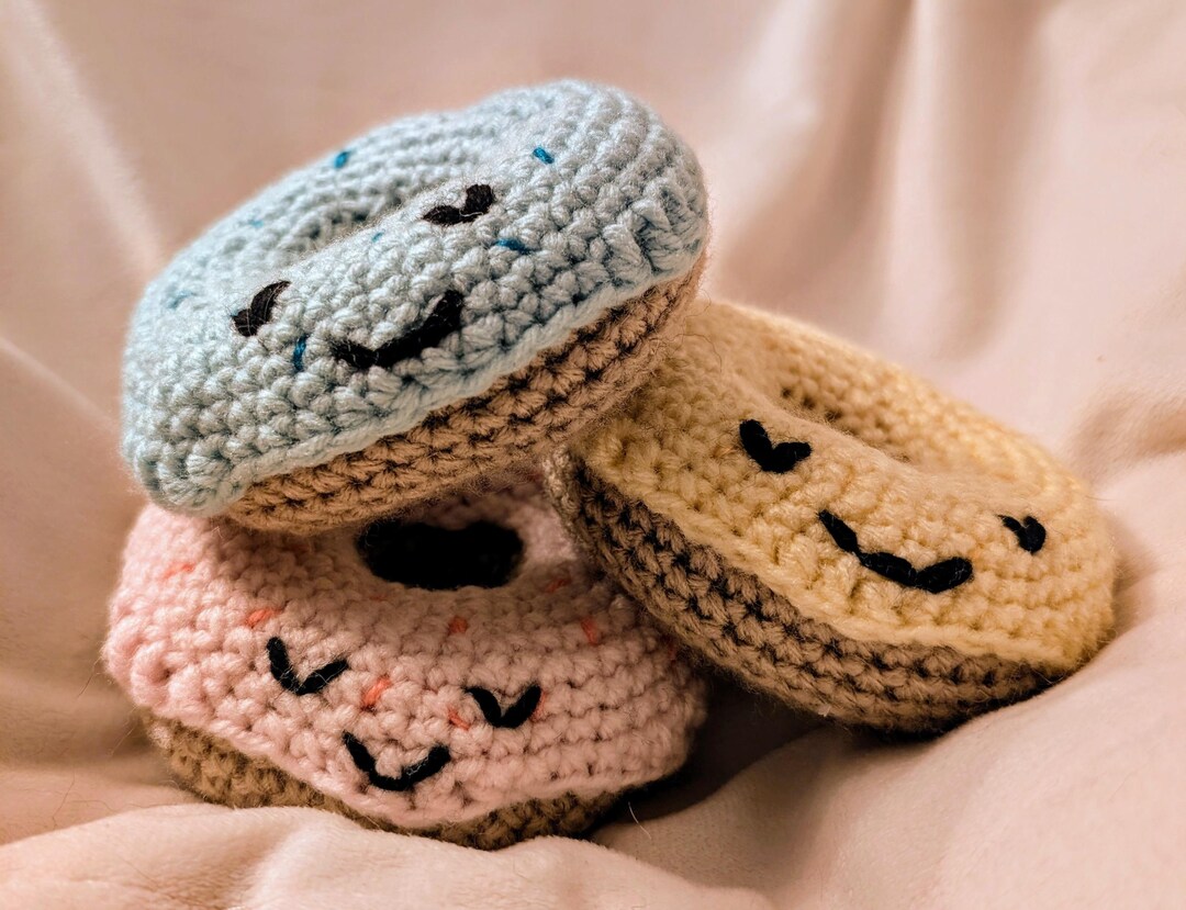 Amigurumi Donut Baby Rattle - Etsy