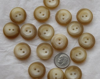 Tortoise Shell Buttons | Etsy