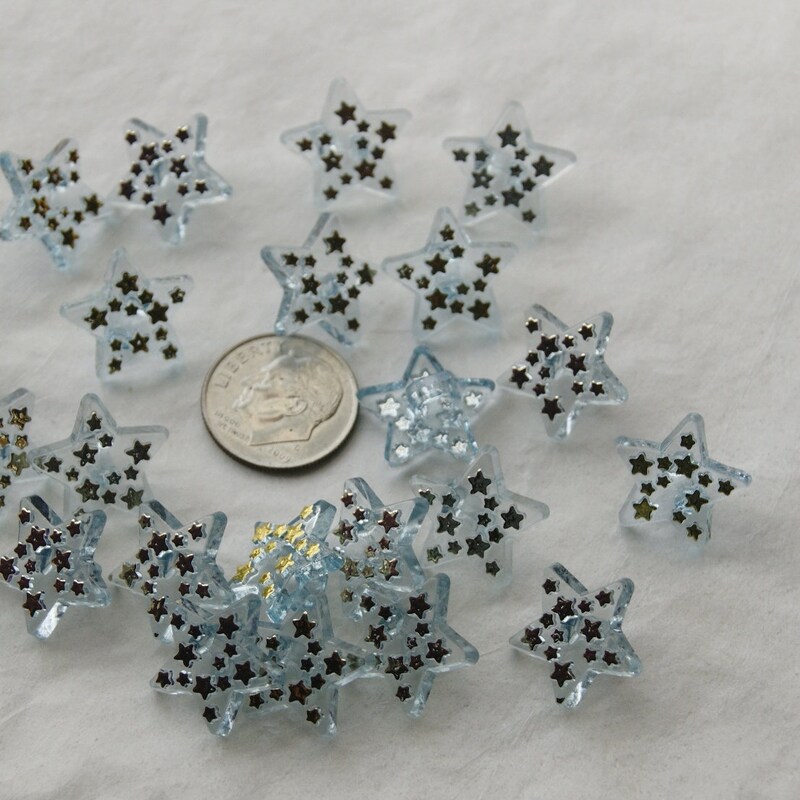 Star Buttons - Etsy