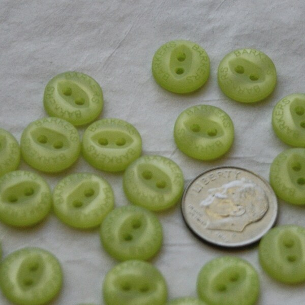 Green Buttons - Etsy