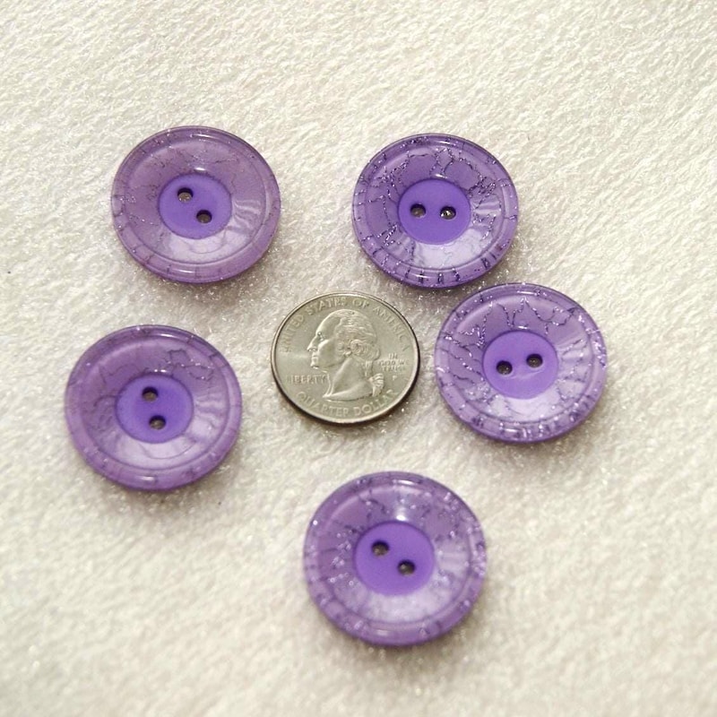 Sparkling Glass Buttons - Etsy