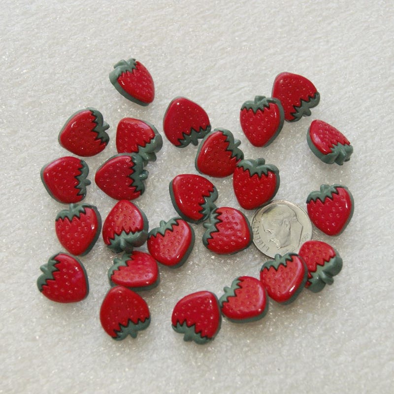 Fruit Buttons - Etsy