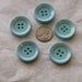 100 Buttons, Waterfall, Ocean Waves, Blues, Sea Greens Buttons ...
